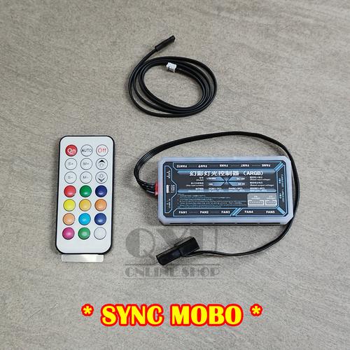 Jual Controller FAN RGB 6 PIN RF Remote Control Kipas Casing PC - SYNC ...