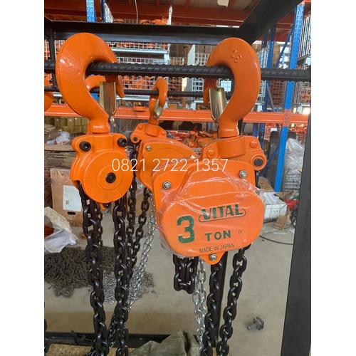 Jual Takel Chain Block 3 TON 5 METER MERK VITAL - Jakarta Utara - The ...