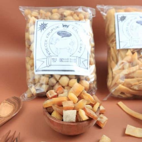 Jual Kerupuk/ Rambak / Krecek Sapi Mentah - Kotak isi berat 500gram ...