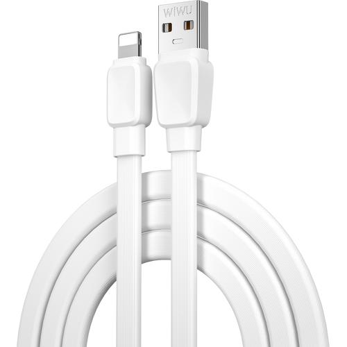 Jual Kabel Data Fast Charging Flat Cable Quick Charge Lightning White ...