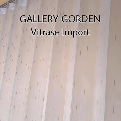 Promo Gorden Vitrase Import Grade A Vitrase Gorden - Serat Gold, L100cm ...