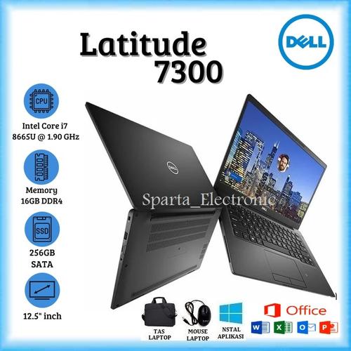 Jual Laptop Dell Latitude 7300 Core i7 GEN 8 RAM 32GB/1TB - LIKE NEW ...
