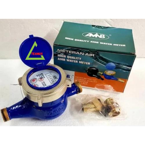 Jual METERAN AIR PDAM BESI METERAN PAM BODY BESI WATER METER 1/2" BESI ...