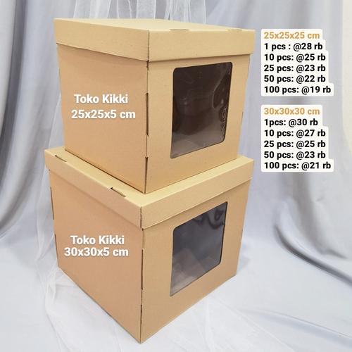 Jual Box Corrugated 30x30x30 cm - Jakarta Barat - TokoKikki | Tokopedia