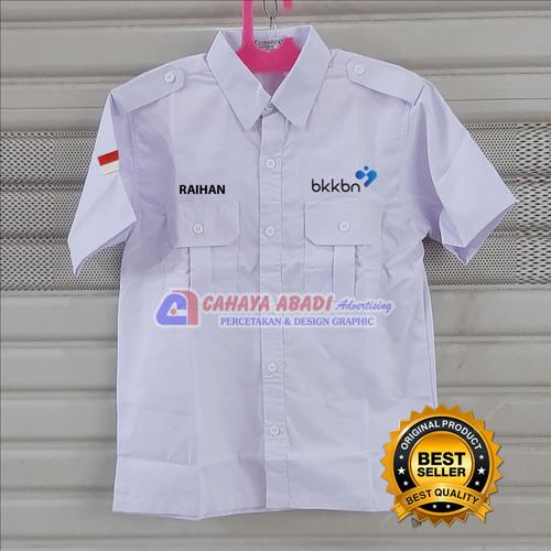 Jual Kemeja BKKBN Seragam BKKBN Baju BKKBN - Lengan Pendek, S - Jakarta ...