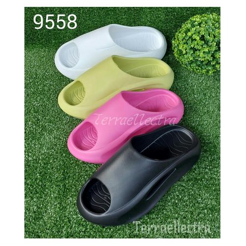 Jual Sandal Wanita Slop On EVA Rubber Premium, Sendal Clog Slippers ...
