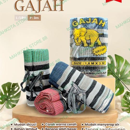 Jual TIKAR LIPAT TENUN MURAH JUMBO MERK GAJAH UKURAN 1.8 M X 3 M - Kota ...