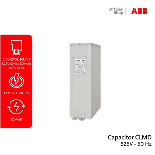 Promo ABB CAPASITOR 80kVAR 525V 50kVAR 2GSB010174A0022 CLMD 63 ...