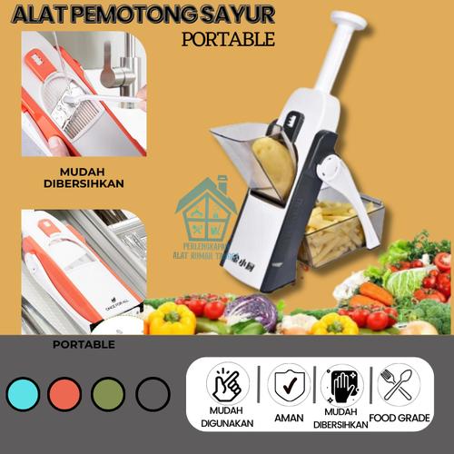 Jual Vegetable Chopper Cutter Pemotong Sayur Multifungsi Serbaguna CS ...
