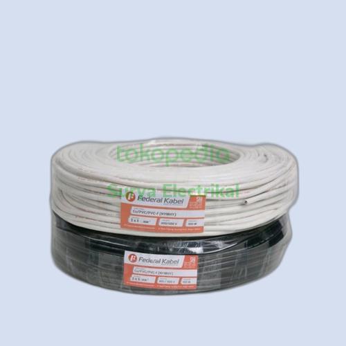Jual FEDERAL KABEL NYMHY 2X1 MM / kabel serabut 2x1mm 50m - Jakarta ...