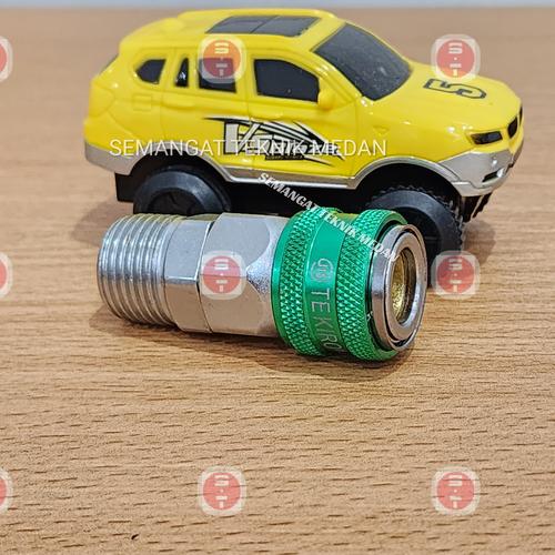 Jual SM40 AIR QUICK COUPLER COUPLING SAMBUNGAN ANGIN ONE TOUCH TEKIRO ...