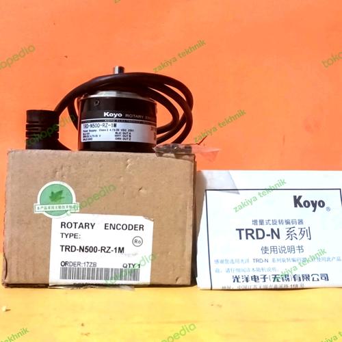 Jual KOYO ROTARY ENCODER TRD-N500-RZ-1M .500P/R - Kota Tangerang - zakiya tekhnik Automation ...