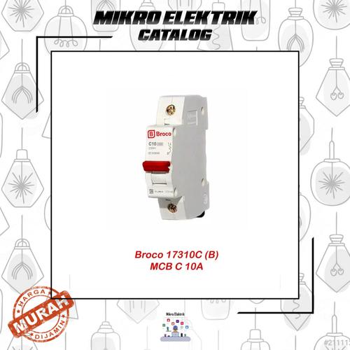 Jual MCB Broco MCB 1P C 10A 17310C - Kota Depok - Mikro Elektrik ...