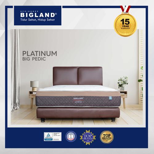 Promo Bigland Springbed New Platinum Bigpedic - Kasur/Set - 160x200 ...
