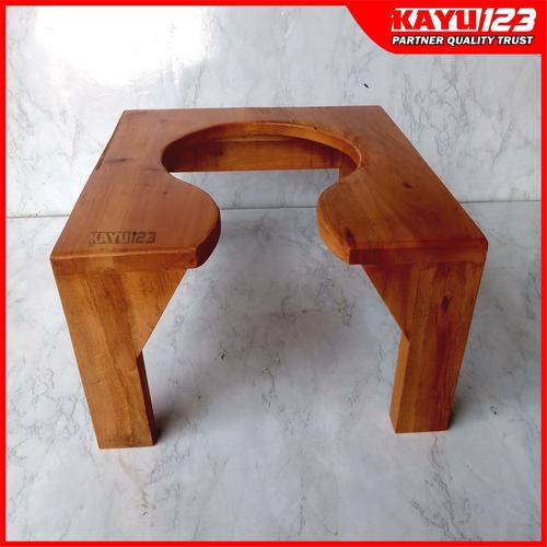 Jual WC Duduk Portable WC Duduk Kursi kloset Duduk Kursi Pup U 45x40x30 ...