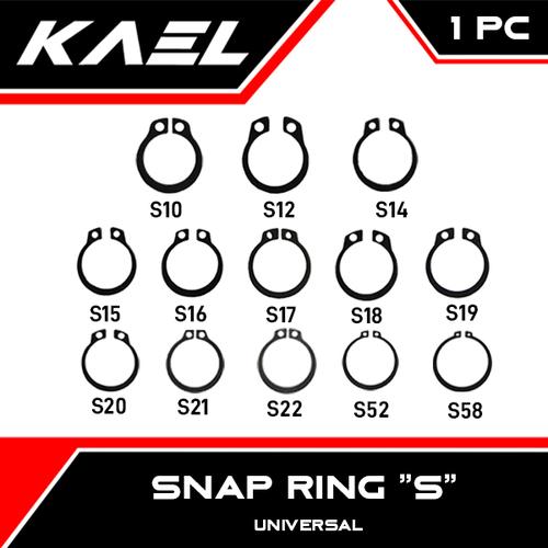 Promo Snap Ring "S" Universal S10 S12 S14-22 S52 S58 Eksternal External ...