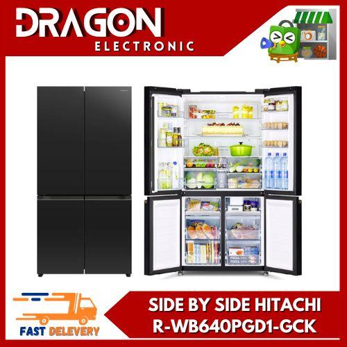 Jual HITACHI R-WB640PGD1-GCK KULKAS SIDE BY SIDE 596 LITER INVERTER ...