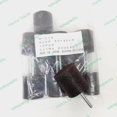 Jual Batu Mounted Gerinda Botol Tuner 40 X 40 X 6 MM W-238 NIPPON ...