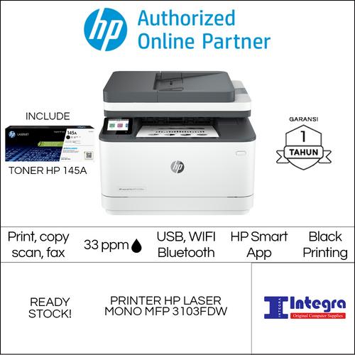 Jual Printer HP LaserJet Pro MFP 3103FDW | 3103 FDW Mono Duplex Wifi ...