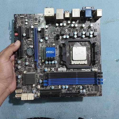 Jual mainboard AMD am3+ murah msi 880GMA-E45 ddr3 dual chanel usb 3.0 ...