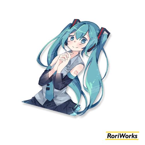 Jual Stiker Kiss cut - MIku Hatsune [Vocaloid] - Kota Tangerang ...