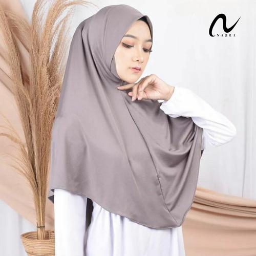 Jual Bergo malaysia hijab instan malay dagu jilbab jersey dagu ukuran L - Espresso - Kota ...