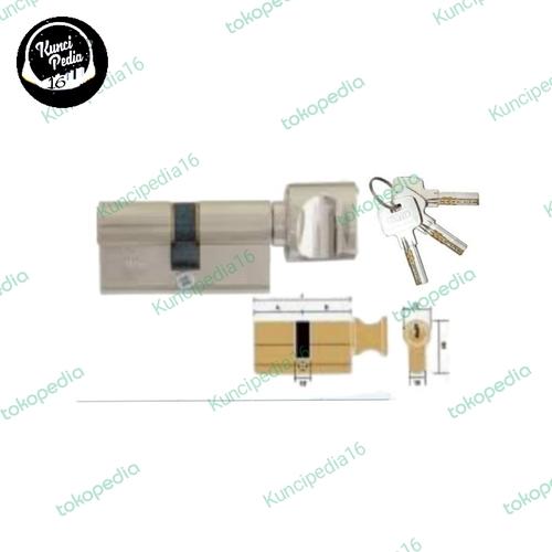 Jual Kunci Pintu Knob Cylinder Original EURO PLUS KEND KE612-65K US14D ...
