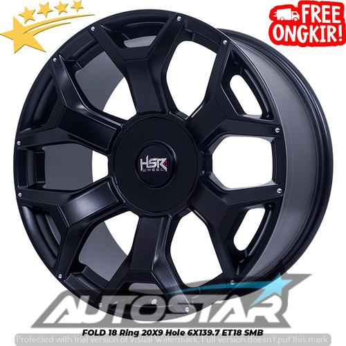 Jual VELG MOBIL MODEL FOLD 18 HSR R20X9 Fortuner, Hardtop, Hilux Double ...