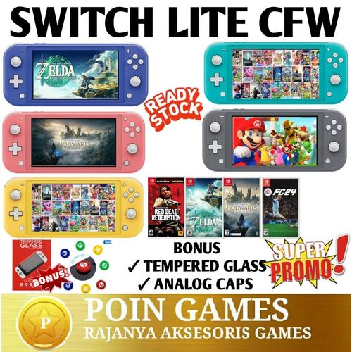 Jual Nintendo Switch Lite Console Bonus Game Switch Lite - 128GB ...