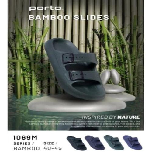 Jual 1069M SANDAL PRIA DEWASA TERBARU ELEGAN PORTO 40-45 - Biru Navy ...