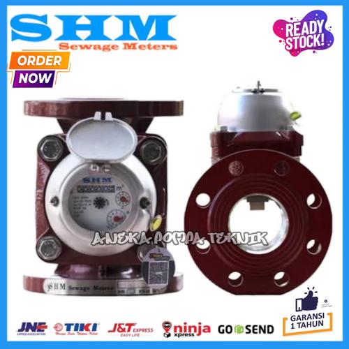 Jual Flow Meter Air Limbah SHM Water Meter Air Kotor 4In Flow Meter SHM ...