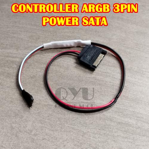 Jual Controller ARGB 3pin 5v SATA PC Led Strip Cooling Fan Casing ...