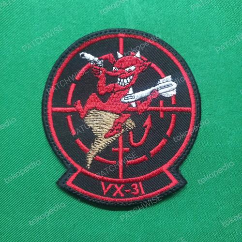 Jual Patch bordir Top Gun VX-31 Dust Devils - Velcro - Kab. Karanganyar ...