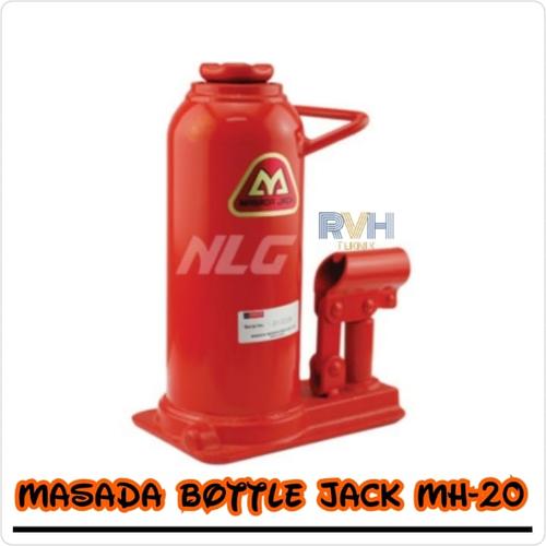 Jual MASADA BOTTLE JACK MH-20/DONGKRAK BOTOL HIDROLIK MH-20 - Jakarta ...