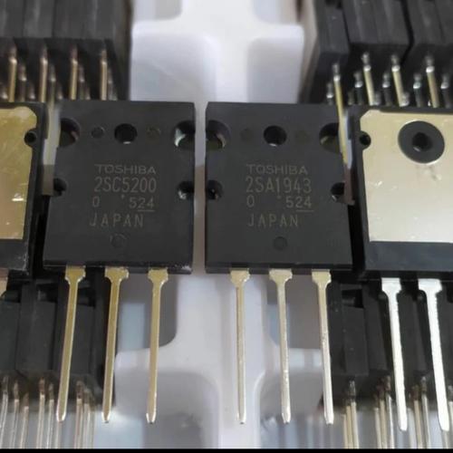 Jual TR TOSHIBA 2SA1943 2SC5200 TRANSISTOR FINAL 1943 5200 LOT 524 - Jakarta Barat - berkah ...