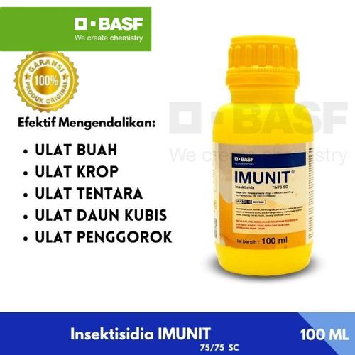 Jual Insektisida IMUNIT 75/75 SC - 100 ML Obat Ulat daun, Ulat buah ...