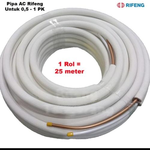 Jual Pipa Rifeng AC 1/2 3/4 1 PK Rol 25 m Setara 1/4 + 3/8 - Kab ...