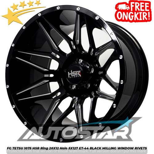 Jual VELG MOBIL MODEL FG TETSU 1075 HSR R20 Grand Cherokee,JK,Rubicon ...