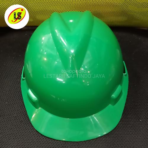 Jual HELM SAFETY/ HELM PROYEK WARNA HIJAU INNER FASTREK PUTAR/SAFETY ...