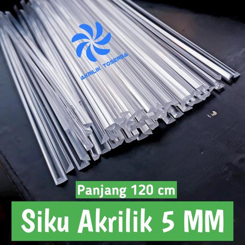 Jual SIKU AKRILIK 5 MM, Acrylic Siku Segitiga Panjang 120 cm - Kab ...