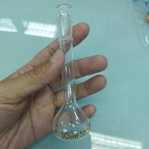Jual Labu Ukur Iwaki Tutup kaca 10ml volumetric flask 10ml 5640-10 - Kota Bekasi - Mustika ...