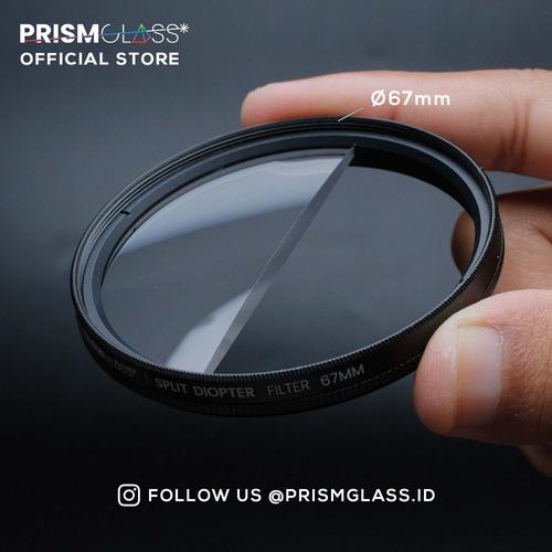 Promo kaca prisma split diopter filter (deep focus) - 67mm, + 46-67mm ...