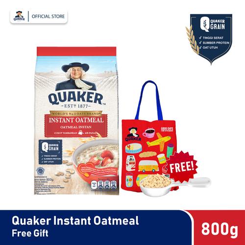 Jual Quaker Instant Oatmeal 800g Free Gift - Jakarta Selatan - Quaker ...