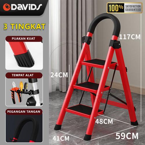Jual Tangga Lipat Besi Rumah Tingkat Multifungsi 3 4 Step - TANGGA ...