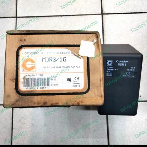 Jual Condor MDR3/16 (13-16bar) druckschalter / pressure switch drat 1/2 ...