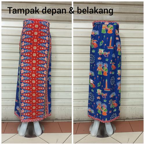 Jual Rok kebaya encim motif ondel-ondel/bawahan kebaya cocok untuk ...