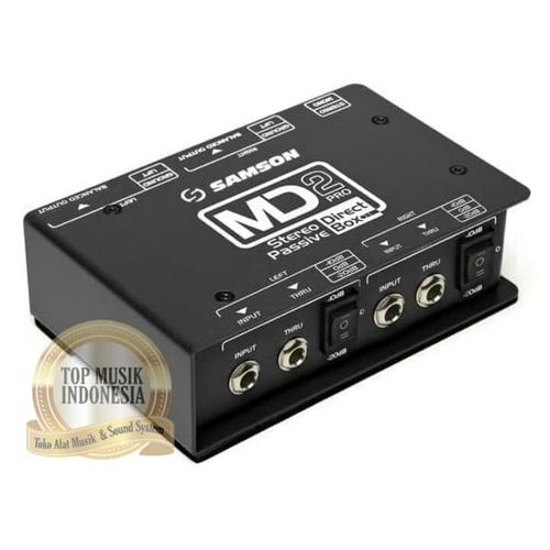 Jual Samson SAMD2 PRO Professional Stereo Passive Direct Box - Jakarta ...