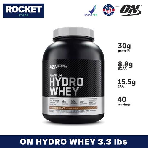 Promo ON Optimum Nutrition Platinum Hydro Whey Protein Isolate 3.5lbs 1 ...