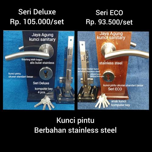 Jual Handle Pintu Murah Komplit Kunci Standart/Handle Model Alise+Kunci ...