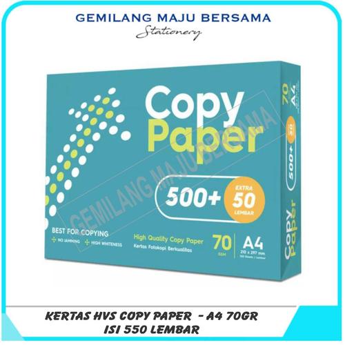 Jual Kertas Hvs Copy Paper / CPB A4 70 Gram isi 550 lembar - Kota ...